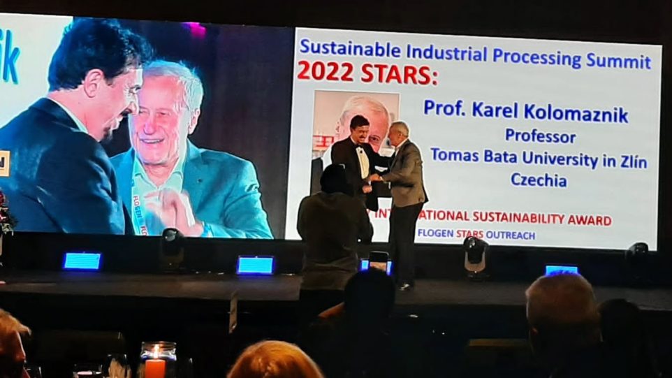 Professor Kolomazník received Fray International Sustainability Award ...
